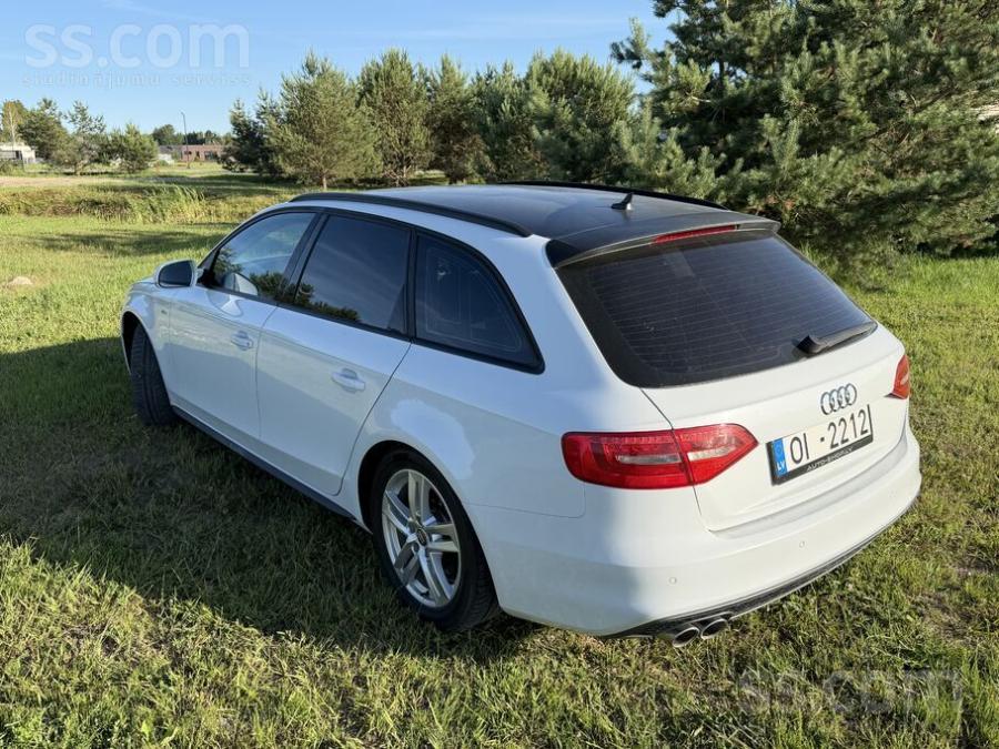 White Audi A4 2015 in Riga, with an engine capacity of 2.00 L and mileage of 261 thousand km for 7800 €, photo 5 on AUTOMOTO.COM.LV
