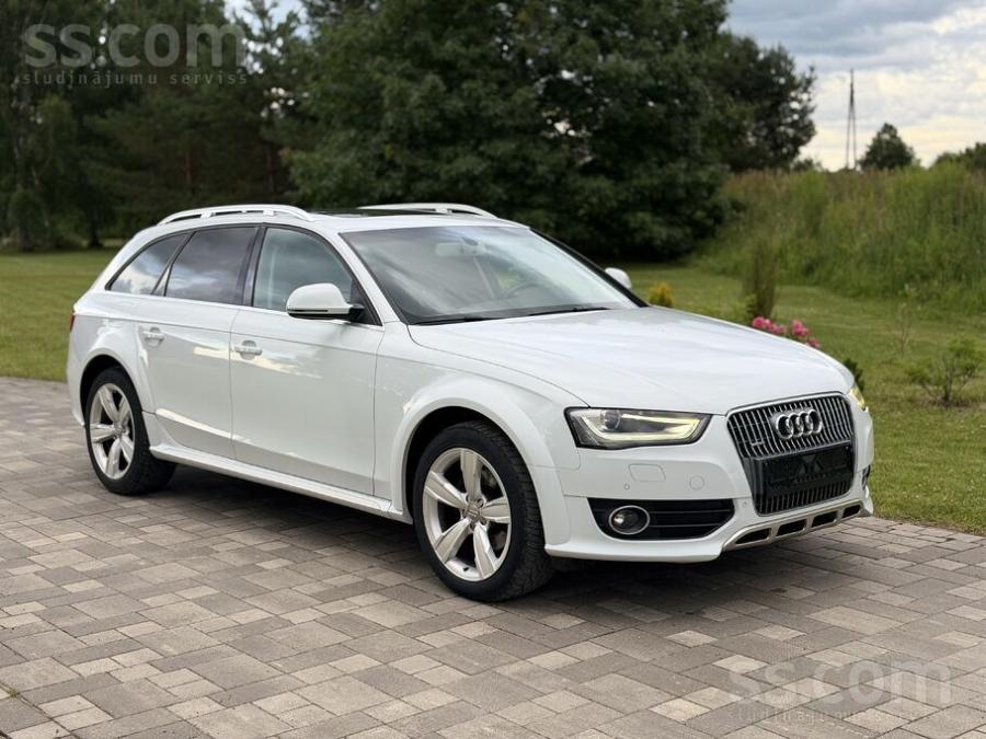 White Audi A4 2015 in Ogre, with an engine capacity of 2.00 L and mileage of 205 thousand km for 10790 €, photo 4 on AUTOMOTO.COM.LV