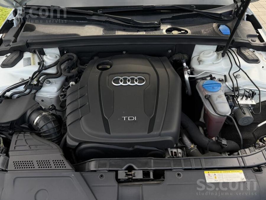 White Audi A4 2015 in Ogre, with an engine capacity of 2.00 L and mileage of 205 thousand km for 10790 €, photo 32 on AUTOMOTO.COM.LV