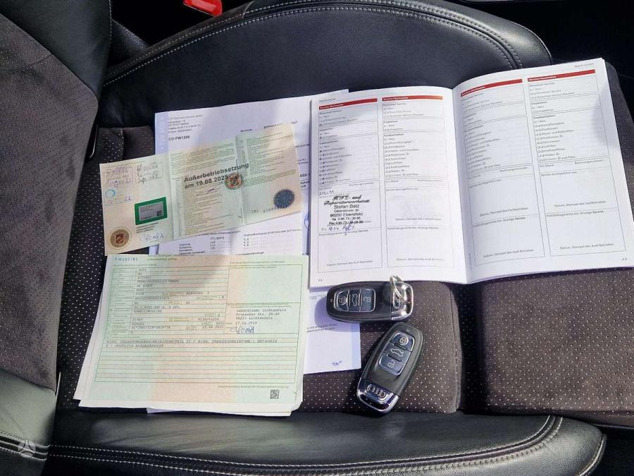 Белый Ауди А4 2015 в Пренай, объемом двигателя 1.97 л и пробегом 229 тыс. км за 8550 €, фото 23 на AUTOMOTO.COM.LV