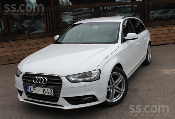 Balts Audi A4 2015 Rīga, ar dzinēja tilpumu 2.00 L un nobraukumu 0 tūkst. km par 8750 €, foto 1 vietnē AUTOMOTO.COM.LV