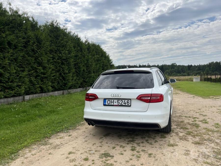 White Audi A4 2015 in Ogre, with an engine capacity of 2.00 L and mileage of 347 thousand km for 7500 €, photo 5 on AUTOMOTO.COM.LV
