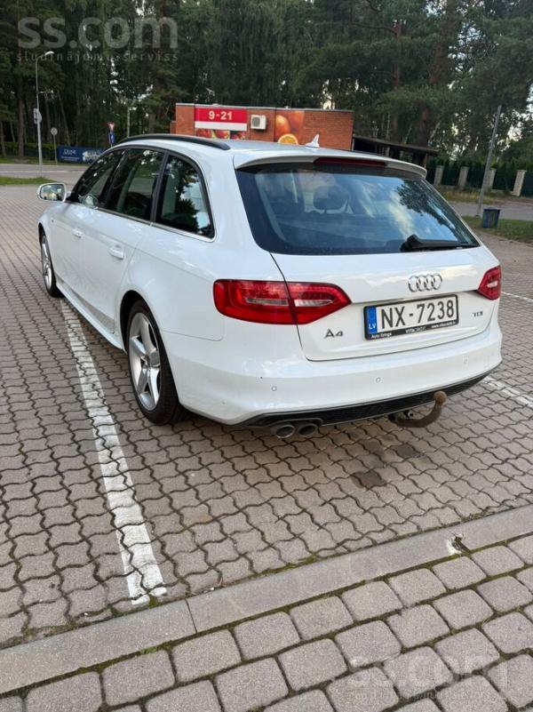 Белый Ауди А4 2015 в Рига, объемом двигателя 2.00 л и пробегом 254 тыс. км за 9900 €, фото 4 на AUTOMOTO.COM.LV