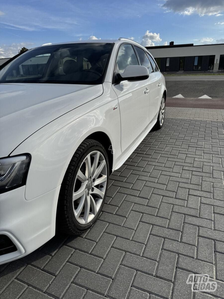 White Audi A4 2015 in Siauliai, with an engine capacity of 2.00 L and mileage of 302 thousand km for 8600 €, photo 3 on AUTOMOTO.COM.LV