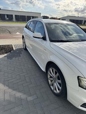 White Audi A4 2015 in Siauliai, with an engine capacity of 2.00 L and mileage of 302 thousand km for 8600 €, photo 4 on AUTOMOTO.COM.LV