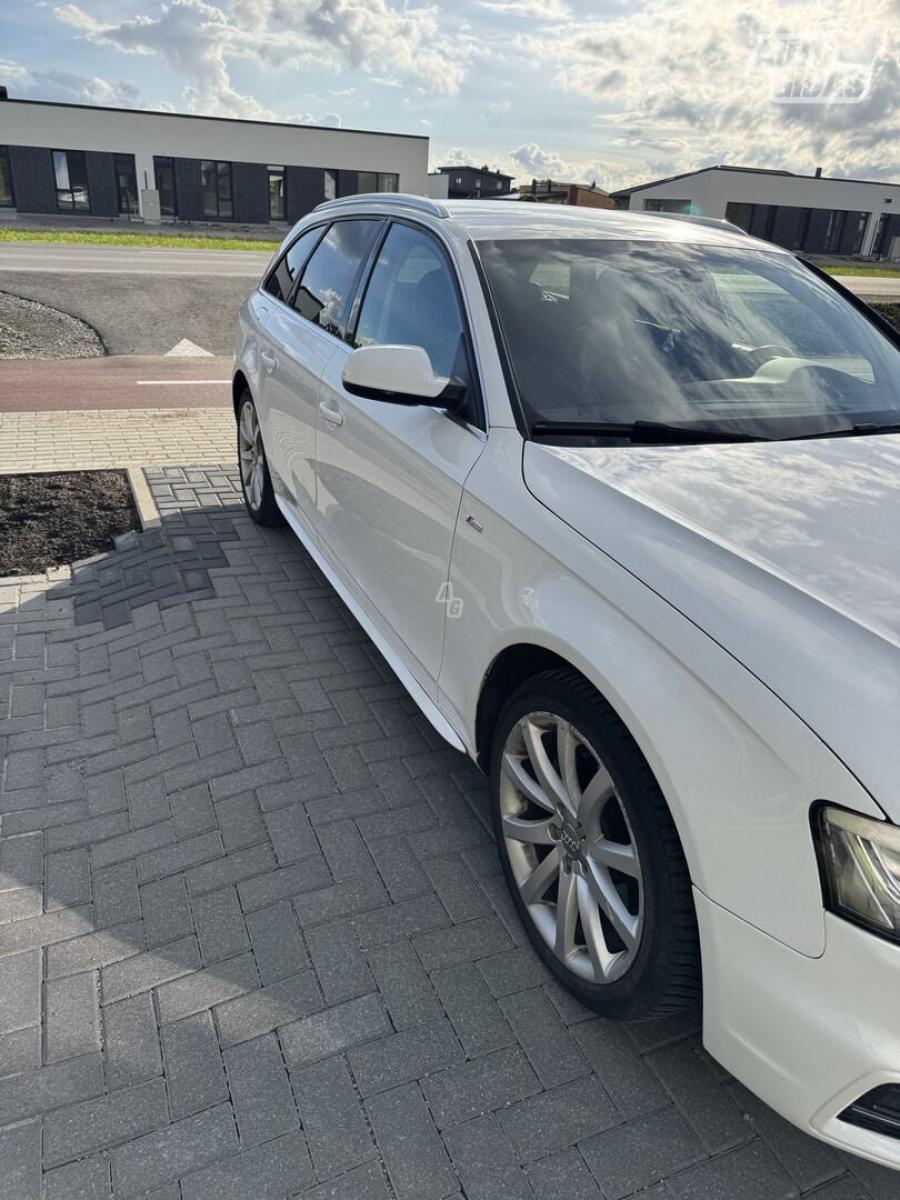 White Audi A4 2015 in Siauliai, with an engine capacity of 2.00 L and mileage of 302 thousand km for 8600 €, photo 4 on AUTOMOTO.COM.LV