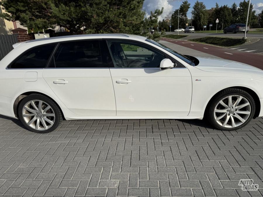 White Audi A4 2015 in Siauliai, with an engine capacity of 2.00 L and mileage of 302 thousand km for 8600 €, photo 8 on AUTOMOTO.COM.LV