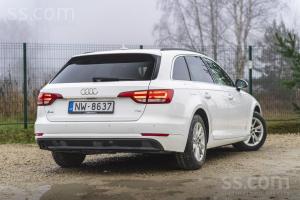 White Audi A4 2016 in Riga, with an engine capacity of 2.00 L and mileage of 171 thousand km for 13990 €, photo 6 on AUTOMOTO.COM.LV