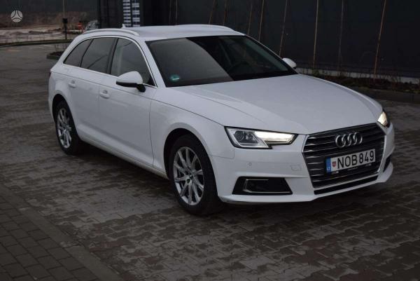 Balts Audi A4 2016 Viļņa, ar dzinēja tilpumu 2.00 L un nobraukumu 276 tūkst. km par 9600 €, foto 1 vietnē AUTOMOTO.COM.LV