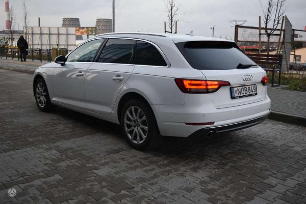 Balts Audi A4 2016 Viļņa, ar dzinēja tilpumu 2.00 L un nobraukumu 276 tūkst. km par 9600 €, foto 5 vietnē AUTOMOTO.COM.LV