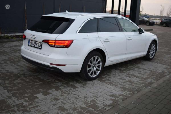 Balts Audi A4 2016 Viļņa, ar dzinēja tilpumu 2.00 L un nobraukumu 276 tūkst. km par 9600 €, foto 7 vietnē AUTOMOTO.COM.LV