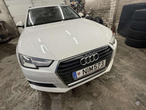 White Audi A4 2016 in Vilnius, with an engine capacity of 1.97 L and mileage of 320 thousand km for 7500 €, photo 2 on AUTOMOTO.COM.LV