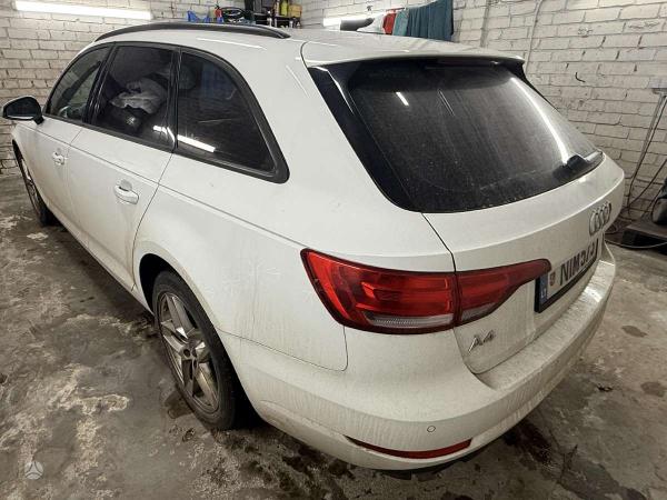 White Audi A4 2016 in Vilnius, with an engine capacity of 1.97 L and mileage of 320 thousand km for 7500 €, photo 5 on AUTOMOTO.COM.LV