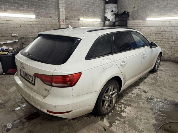 White Audi A4 2016 in Vilnius, with an engine capacity of 1.97 L and mileage of 320 thousand km for 7500 €, photo 6 on AUTOMOTO.COM.LV