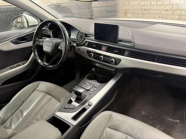 White Audi A4 2016 in Vilnius, with an engine capacity of 1.97 L and mileage of 320 thousand km for 7500 €, photo 9 on AUTOMOTO.COM.LV