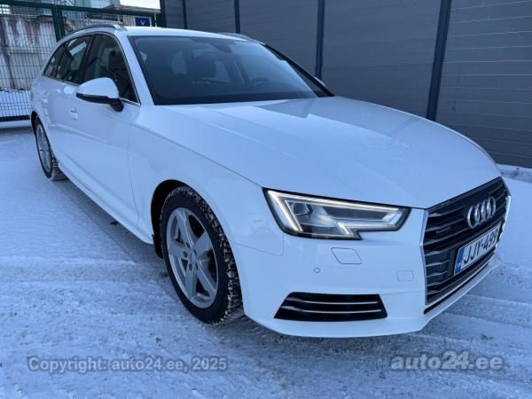 White Audi A4 2016 in Tallinn, with an engine capacity of 2.00 L and mileage of 199 thousand km for 16900 €, photo 1 on AUTOMOTO.COM.LV