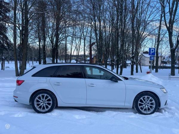 White Audi A4 2016 in Kaunas, with an engine capacity of 1.97 L and mileage of 280 thousand km for 9499 €, photo 6 on AUTOMOTO.COM.LV