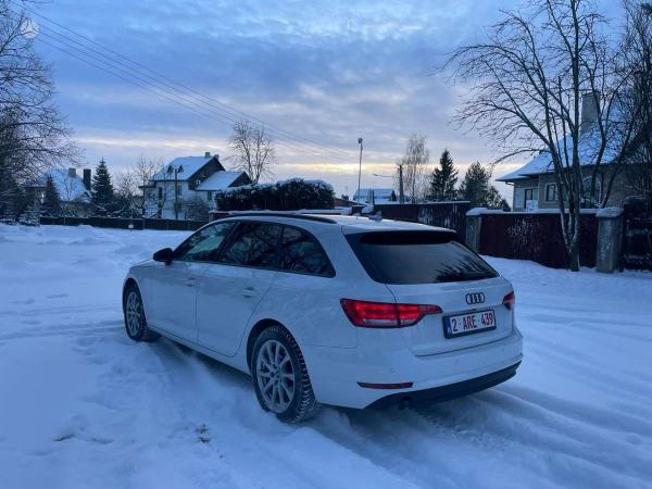 White Audi A4 2016 in Kaunas, with an engine capacity of 1.97 L and mileage of 280 thousand km for 9499 €, photo 4 on AUTOMOTO.COM.LV