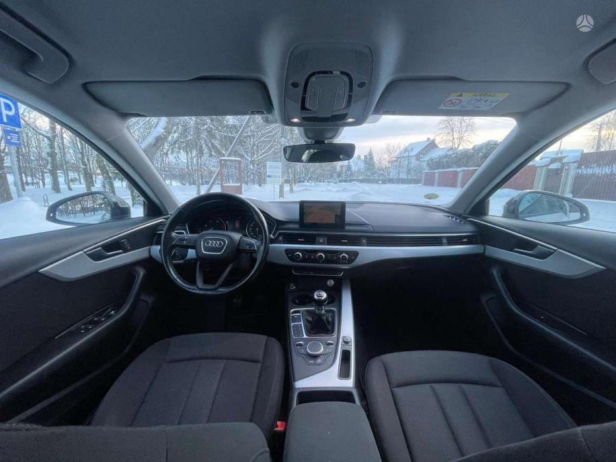White Audi A4 2016 in Kaunas, with an engine capacity of 1.97 L and mileage of 280 thousand km for 9499 €, photo 10 on AUTOMOTO.COM.LV