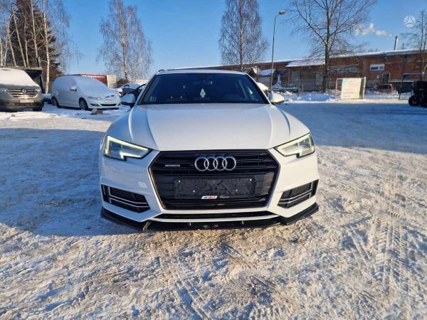 White Audi A4 2016 in Ukmerge, with an engine capacity of 2.97 L and mileage of 350 thousand km for 12500 €, photo 2 on AUTOMOTO.COM.LV