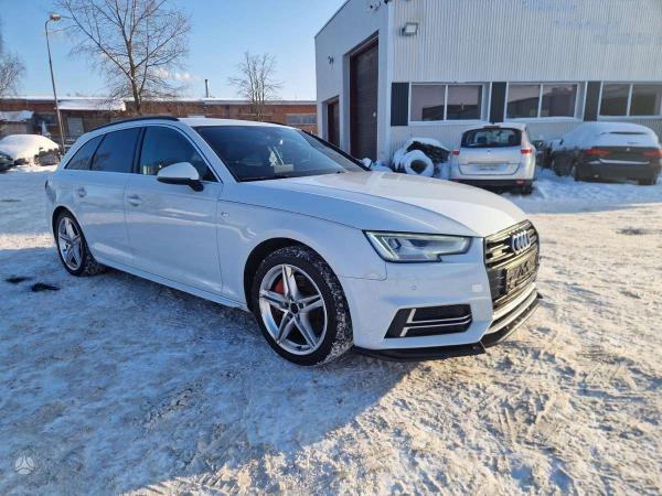 White Audi A4 2016 in Ukmerge, with an engine capacity of 2.97 L and mileage of 350 thousand km for 12500 €, photo 3 on AUTOMOTO.COM.LV
