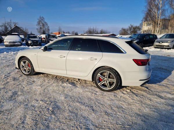 White Audi A4 2016 in Ukmerge, with an engine capacity of 2.97 L and mileage of 350 thousand km for 12500 €, photo 8 on AUTOMOTO.COM.LV