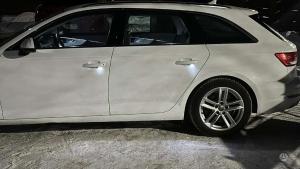 White Audi A4 2016 in Silute, with an engine capacity of 1.97 L and mileage of 276 thousand km for 11300 €, photo 10 on AUTOMOTO.COM.LV