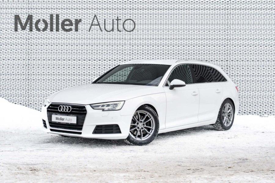 White Audi A4 2016 in Marupe, with an engine capacity of 2.00 L and mileage of 178 thousand km for 13800 €, photo 1 on AUTOMOTO.COM.LV