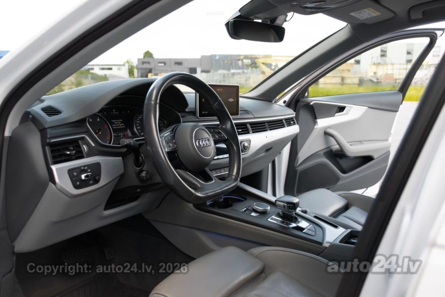 White Audi A4 2016 in Tartu, with an engine capacity of 3.00 L and mileage of 279 thousand km for 12300 €, photo 9 on AUTOMOTO.COM.LV