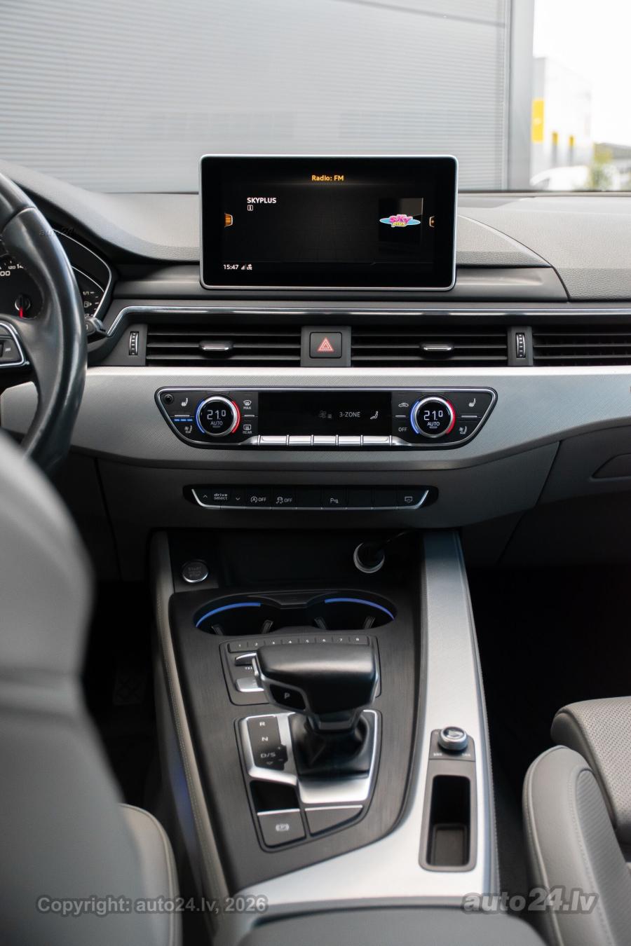 White Audi A4 2016 in Tartu, with an engine capacity of 3.00 L and mileage of 279 thousand km for 12300 €, photo 14 on AUTOMOTO.COM.LV