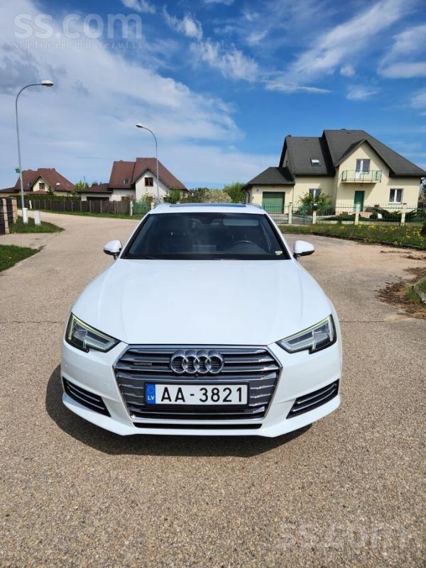 White Audi A4 2016 in Daugavpils, with an engine capacity of 3.00 L and mileage of 296 thousand km for 14600 €, photo 1 on AUTOMOTO.COM.LV