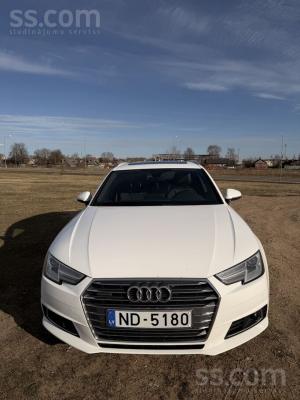 White Audi A4 2016 in Daugavpils, with an engine capacity of 2.00 L and mileage of 330 thousand km for 10000 €, photo 3 on AUTOMOTO.COM.LV