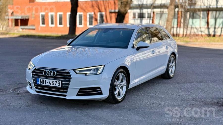 Balts Audi A4 2016 Rīga, ar dzinēja tilpumu 2.00 L un nobraukumu 366 tūkst. km par 11500 €, foto 1 vietnē AUTOMOTO.COM.LV