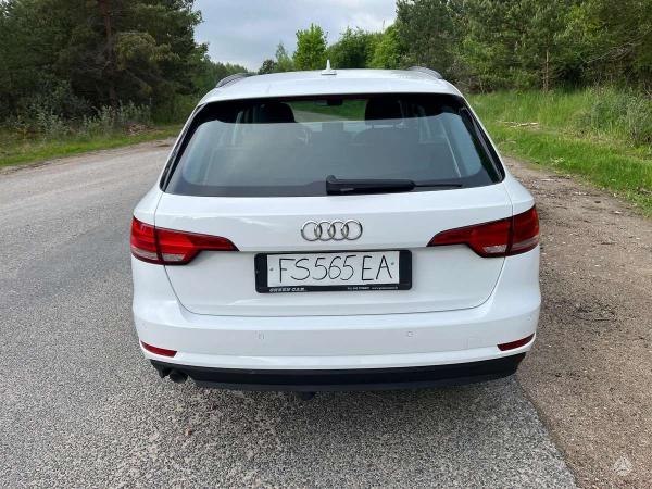 White Audi A4 2016 in Kaunas, with an engine capacity of 2.00 L and mileage of 263 thousand km for 9200 €, photo 7 on AUTOMOTO.COM.LV