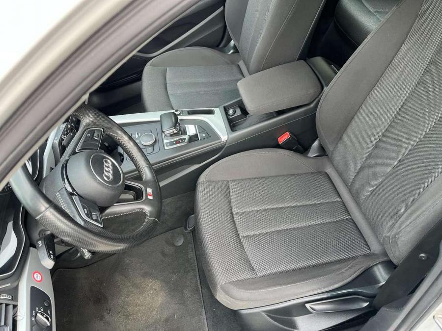 White Audi A4 2016 in Kaunas, with an engine capacity of 2.00 L and mileage of 263 thousand km for 9200 €, photo 13 on AUTOMOTO.COM.LV