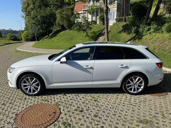 White Audi A4 2016 in Kaunas, with an engine capacity of 1.97 L and mileage of 253 thousand km for 13950 €, photo 9 on AUTOMOTO.COM.LV