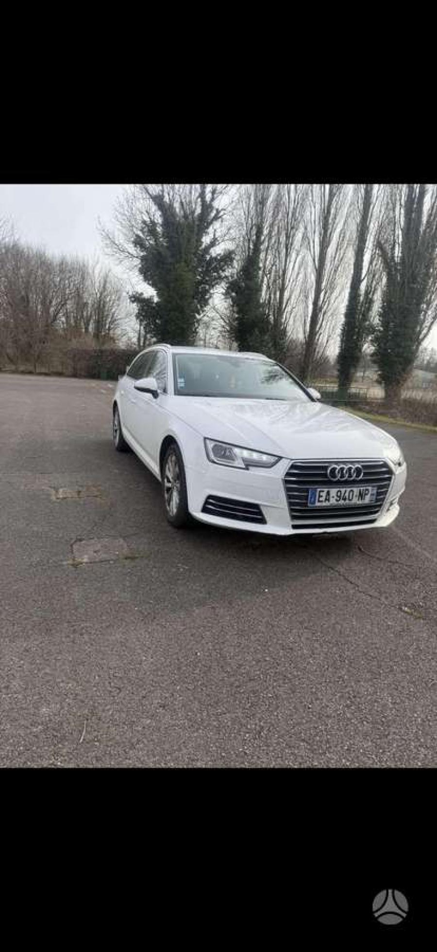 White Audi A4 2016 in Taurage, with an engine capacity of 2.97 L and mileage of 380 thousand km for 7900 €, photo 1 on AUTOMOTO.COM.LV