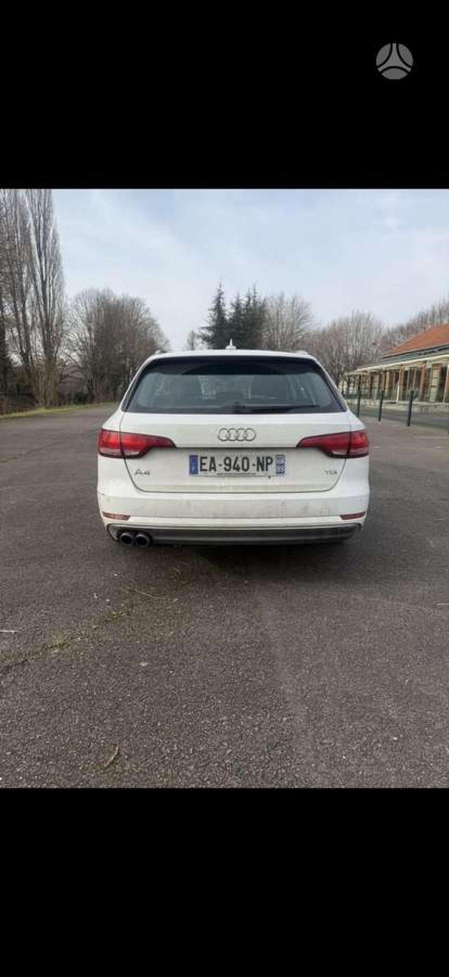 White Audi A4 2016 in Taurage, with an engine capacity of 2.97 L and mileage of 380 thousand km for 7900 €, photo 4 on AUTOMOTO.COM.LV