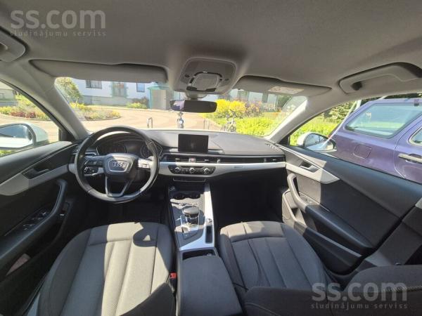 White Audi A4 2016 in Riga, with an engine capacity of 2.00 L and mileage of 185 thousand km for 12500 €, photo 6 on AUTOMOTO.COM.LV