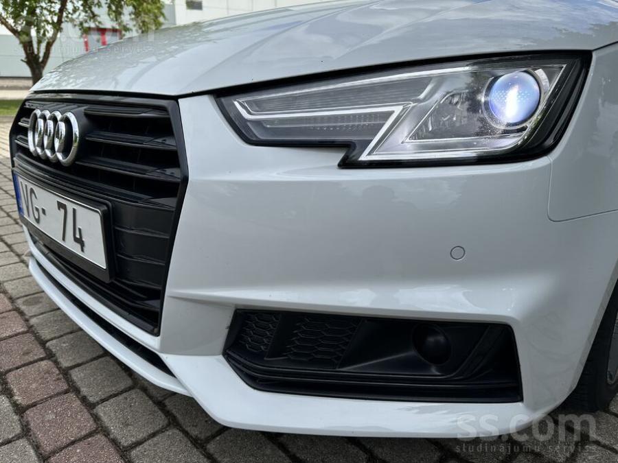 Balts Audi A4 2016 Dobele, ar dzinēja tilpumu 2.00 L un nobraukumu 348 tūkst. km par 12500 €, foto 4 vietnē AUTOMOTO.COM.LV