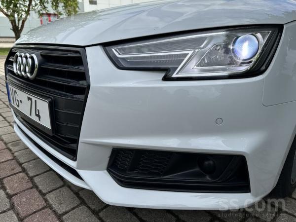 White Audi A4 2016 in Dobele, with an engine capacity of 2.00 L and mileage of 348 thousand km for 12500 €, photo 3 on AUTOMOTO.COM.LV