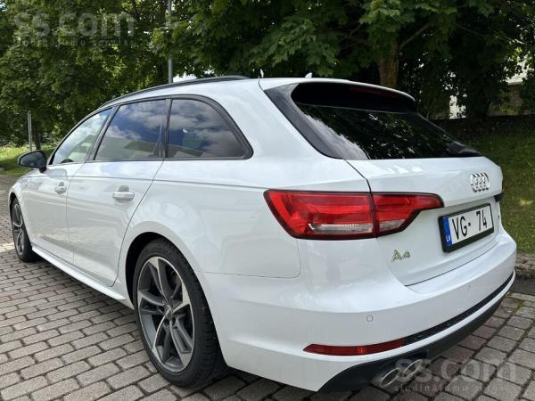 White Audi A4 2016 in Dobele, with an engine capacity of 2.00 L and mileage of 348 thousand km for 12500 €, photo 9 on AUTOMOTO.COM.LV