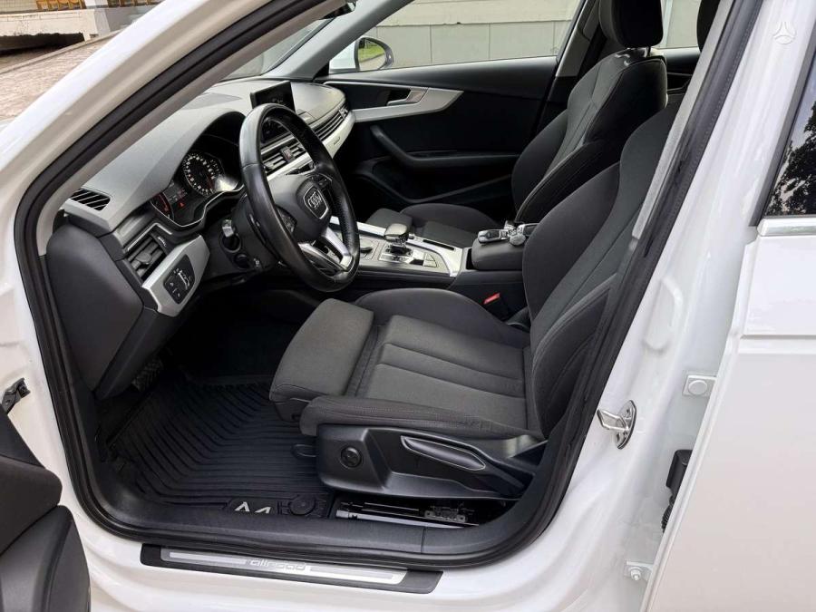 White Audi A4 2016 in Prienai, with an engine capacity of 2.00 L and mileage of 253 thousand km for 12850 €, photo 24 on AUTOMOTO.COM.LV