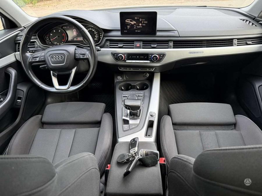 White Audi A4 2016 in Prienai, with an engine capacity of 2.00 L and mileage of 253 thousand km for 12850 €, photo 26 on AUTOMOTO.COM.LV