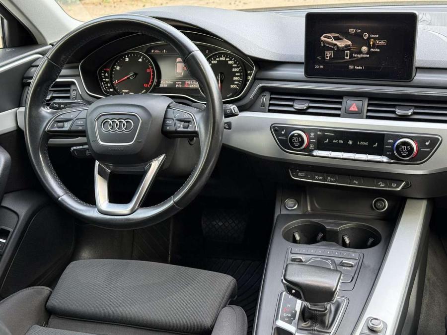 White Audi A4 2016 in Prienai, with an engine capacity of 2.00 L and mileage of 253 thousand km for 12850 €, photo 27 on AUTOMOTO.COM.LV