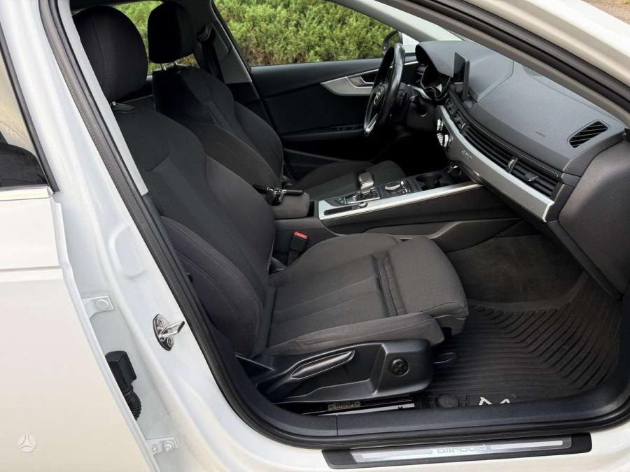 White Audi A4 2016 in Prienai, with an engine capacity of 2.00 L and mileage of 253 thousand km for 12850 €, photo 29 on AUTOMOTO.COM.LV