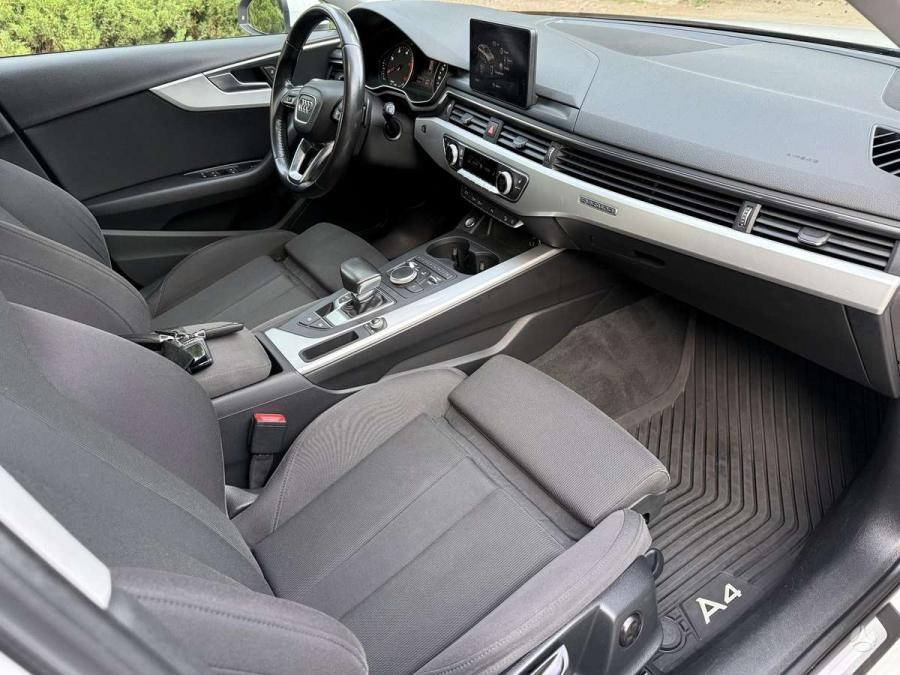White Audi A4 2016 in Prienai, with an engine capacity of 2.00 L and mileage of 253 thousand km for 12850 €, photo 30 on AUTOMOTO.COM.LV