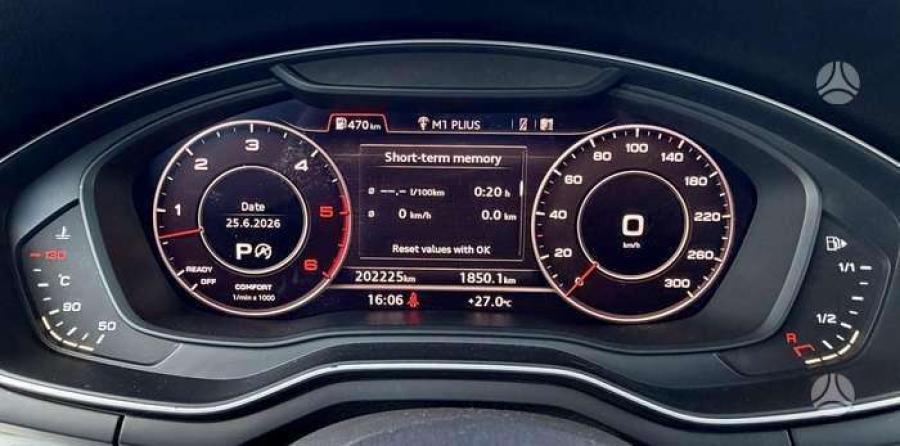 Balts Audi A4 2016 Šauļi, ar dzinēja tilpumu 2.97 L un nobraukumu 202 tūkst. km par 17999 €, foto 39 vietnē AUTOMOTO.COM.LV