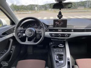 White Audi A4 2016 in Vilnius, with an engine capacity of 2.00 L and mileage of 156 thousand km for 12299 €, photo 12 on AUTOMOTO.COM.LV