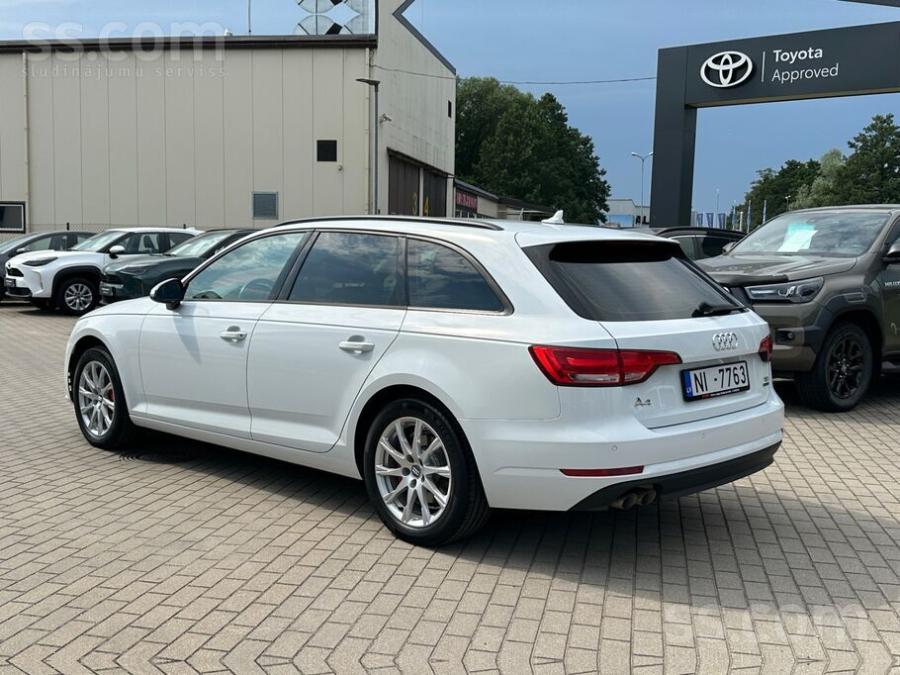 Balts Audi A4 2016 Liepāja, ar dzinēja tilpumu 2.00 L un nobraukumu 186 tūkst. km par 14200 €, foto 4 vietnē AUTOMOTO.COM.LV